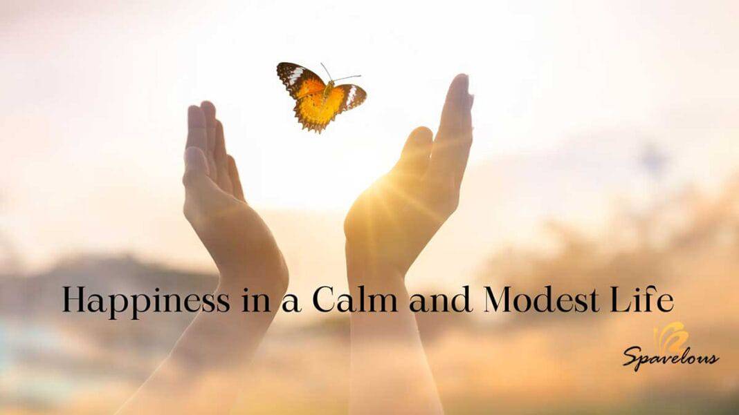 Finding Happiness In A Calm And Modest Life | Spavelous